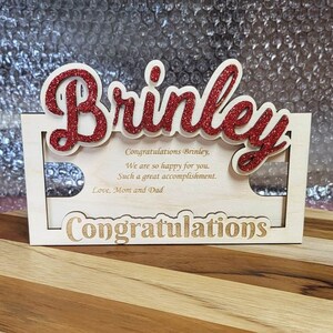 Congratulations Money Holder, Wedding, Birthday, Graduation, Newborn ...