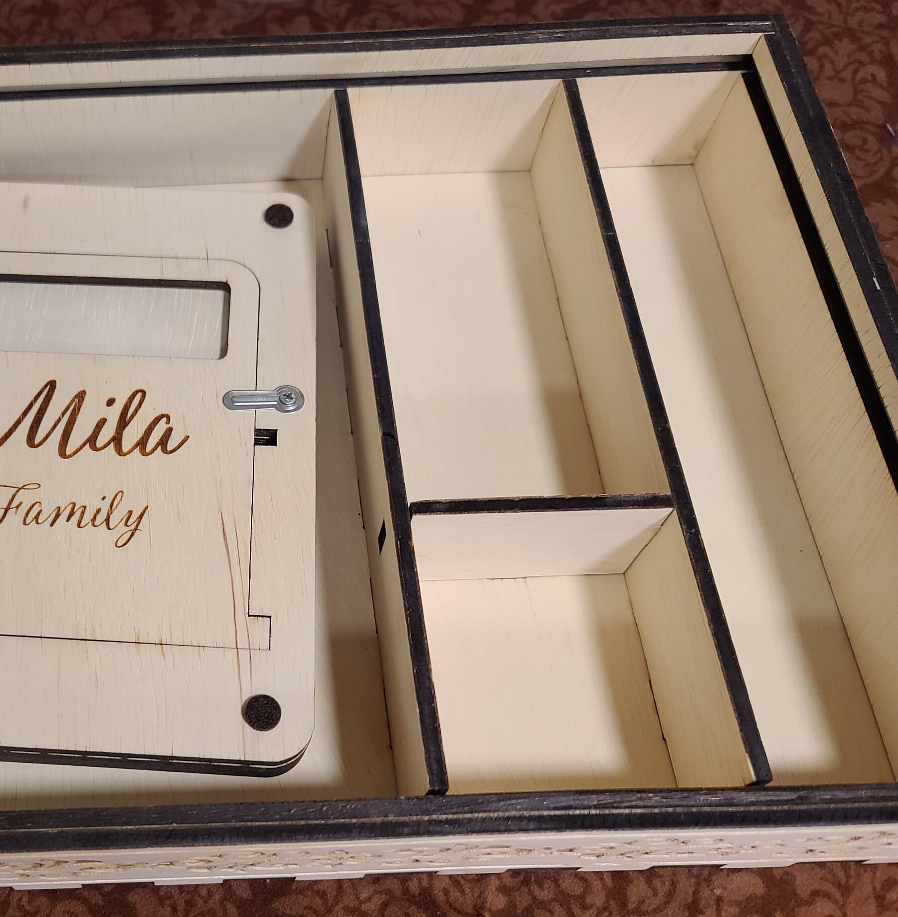 Keep Sake Box Personalized Decorative Wood Box 10x13x2.5 | Etsy