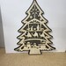 Nativity Christmas Tree, Birth of Christ, Christmas Decorations, Laser ...