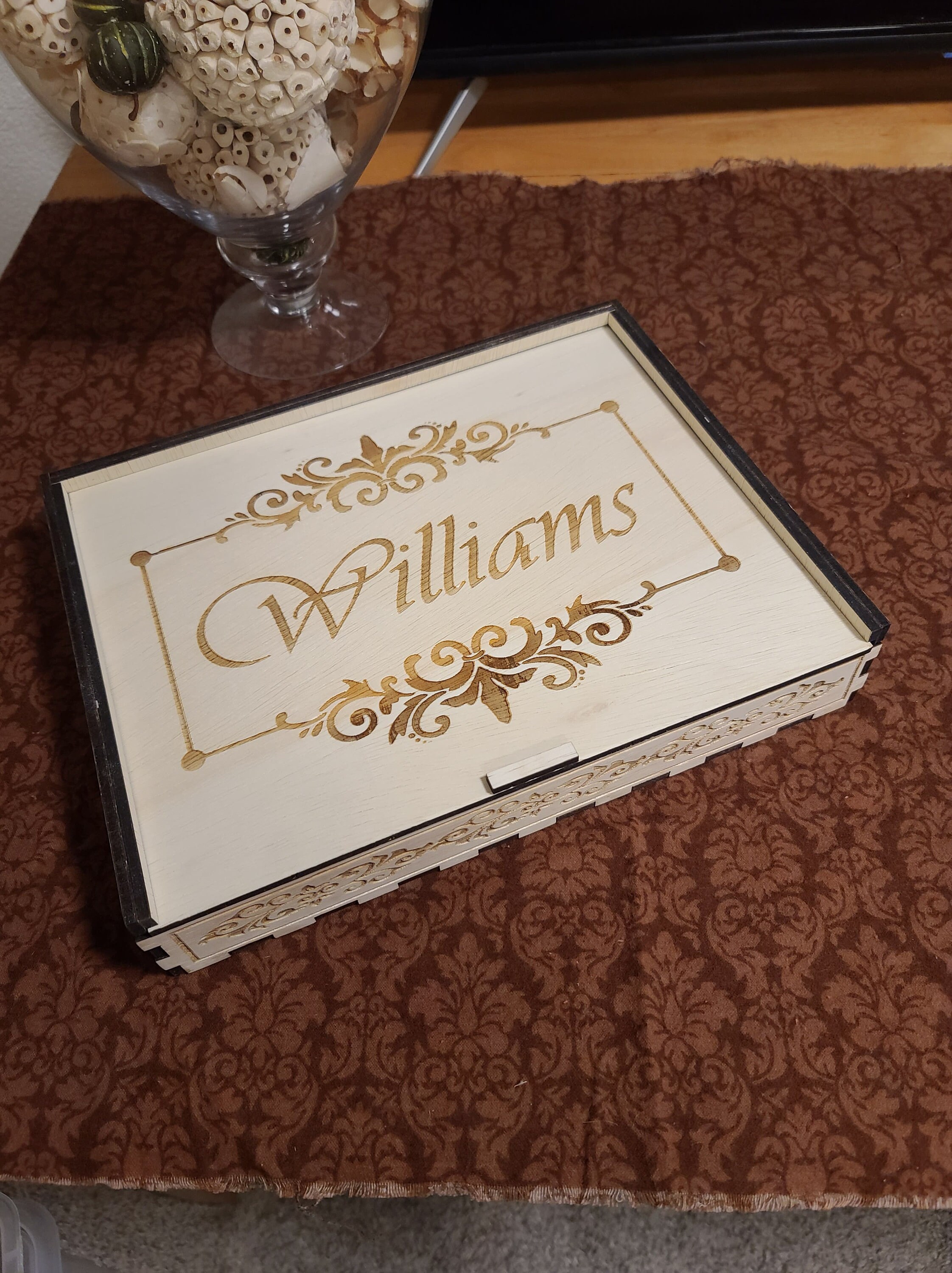 Keep Sake Box Personalized Decorative Wood Box 10x13x2.5 | Etsy