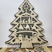 Nativity Christmas Tree, Birth of Christ, Christmas Decorations, Laser ...