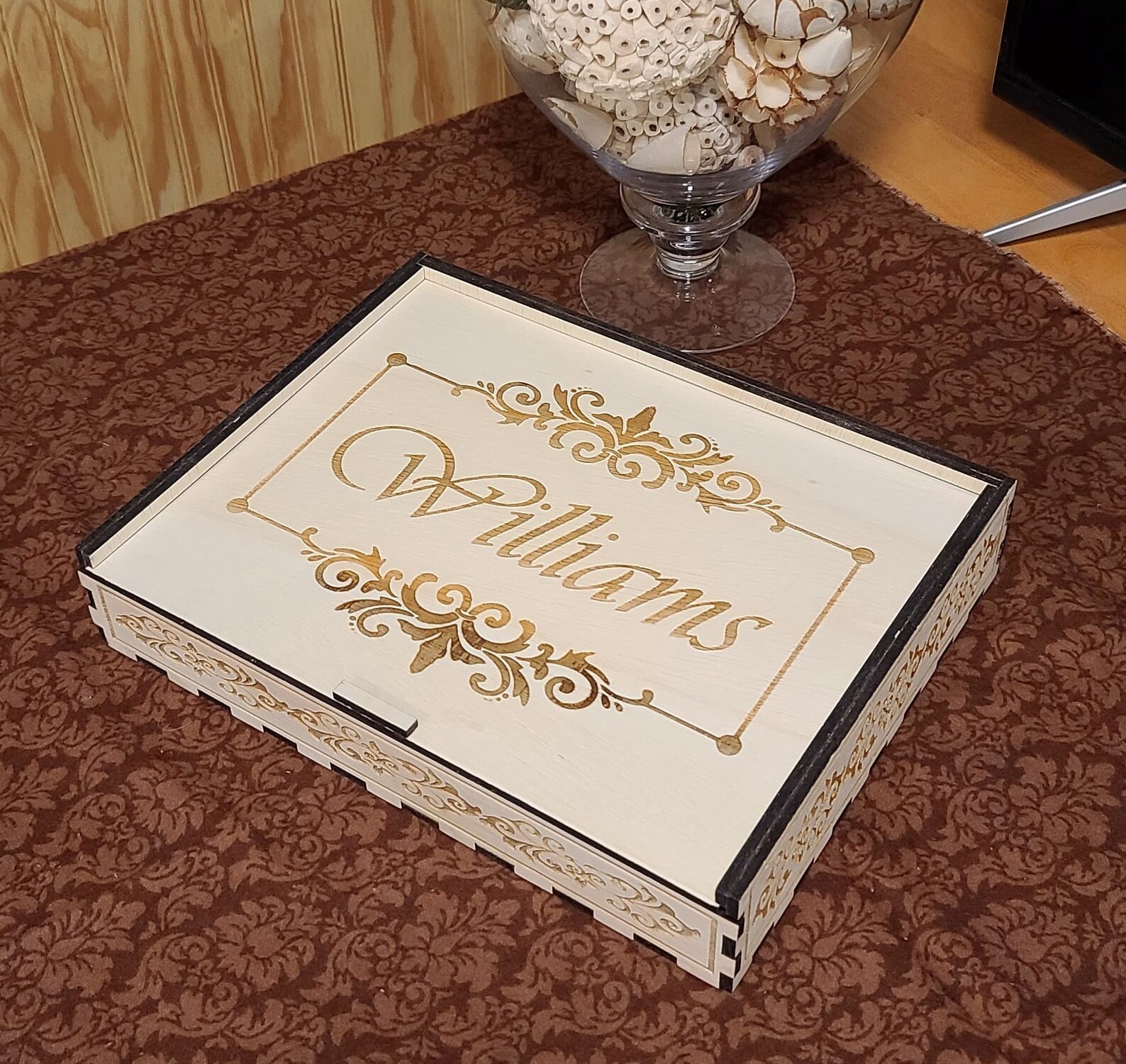 Keep Sake Box Personalized Decorative Wood Box 10x13x2.5 - Etsy