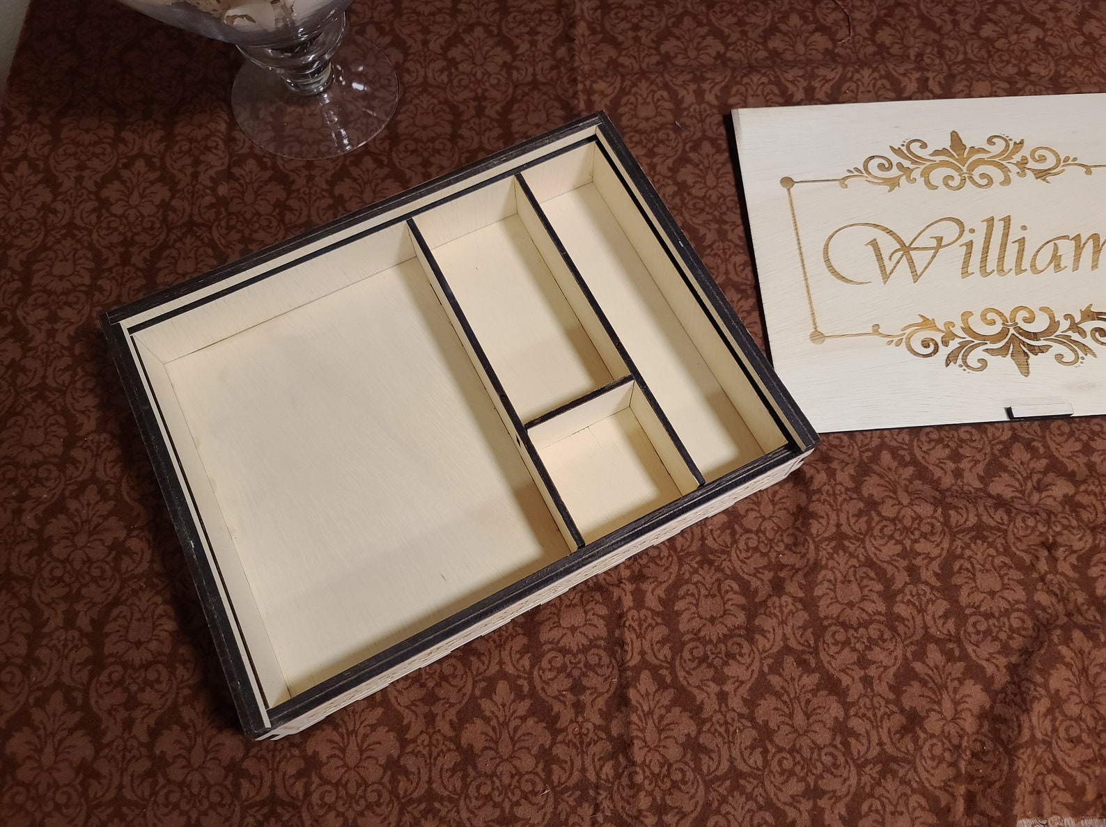 Keep Sake Box Personalized Decorative Wood Box 10x13x2.5 - Etsy