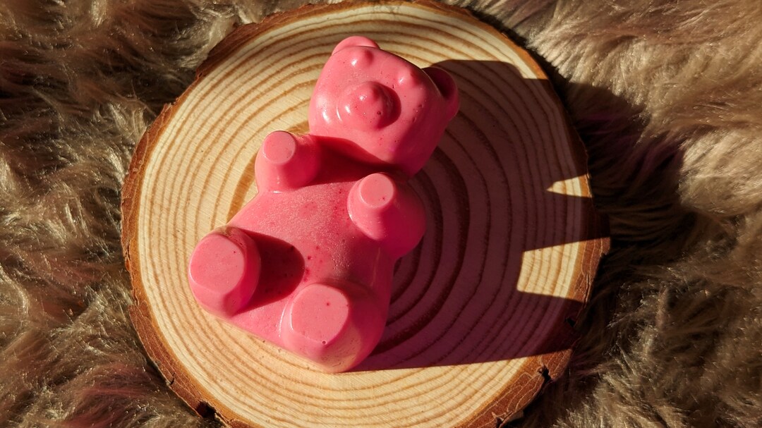 Gummy Bear Goat Milk Soap Big Gummy Bear Soap Fun Candy Soap - Etsy