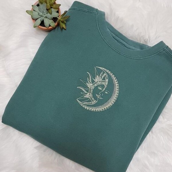 Moon Sweatshirt - Etsy