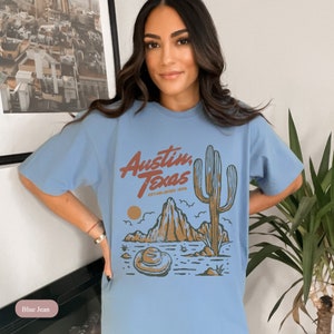 Comfort Colors Austin Shirt, Texas Shirt, Austin Texas Shirt, State ...