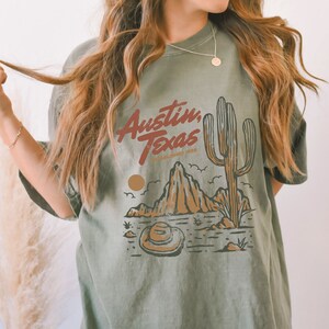 Comfort Colors Austin Shirt, Texas Shirt, Austin Texas Shirt, State ...