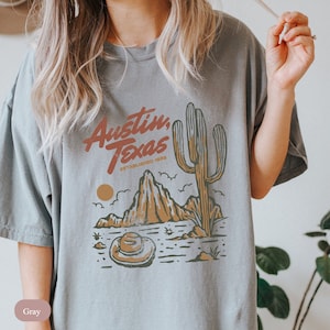 Comfort Colors Austin Shirt, Texas Shirt, Austin Texas Shirt, State ...