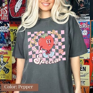 Comfort Colors Youre Berry Special Shirt, Fruit Print Shirt, Strawberry ...