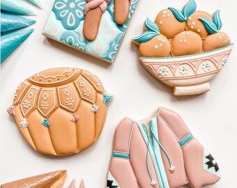 Riviera Cookie Decorating Workbook - Etsy