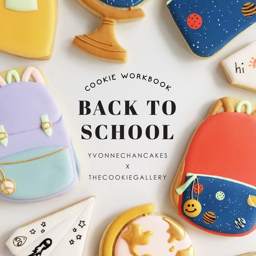 Back to School Cookie Decorating Workbook - Etsy