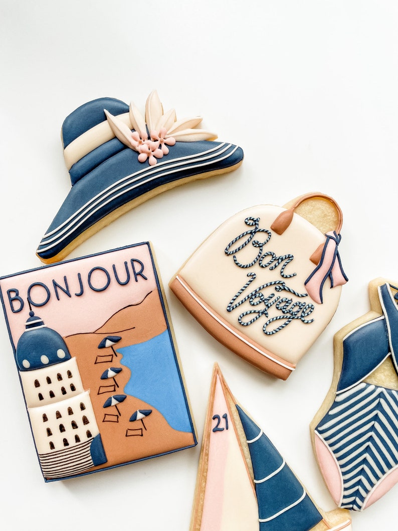 Riviera Cookie Decorating Workbook - Etsy