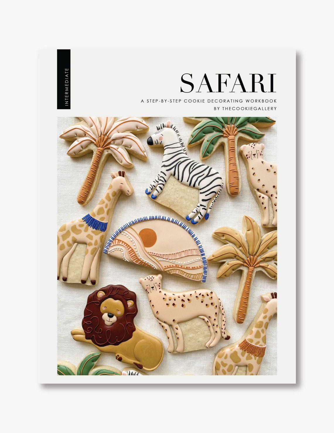 Safari Animal Cookie Decorating Workbook - Etsy