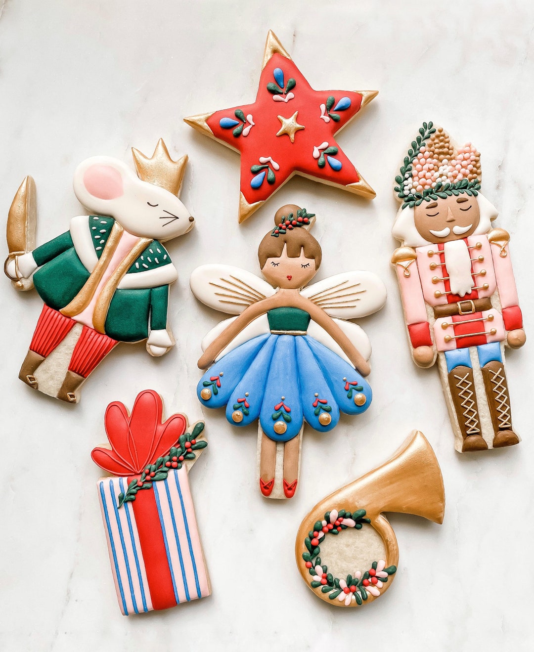 The Nutcracker Cookie Decorating Workbook - Etsy