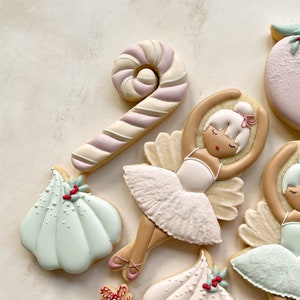 Sugar Plum Fairy Christmas Cookie Decorating PDF Tutorial Workbook - Etsy