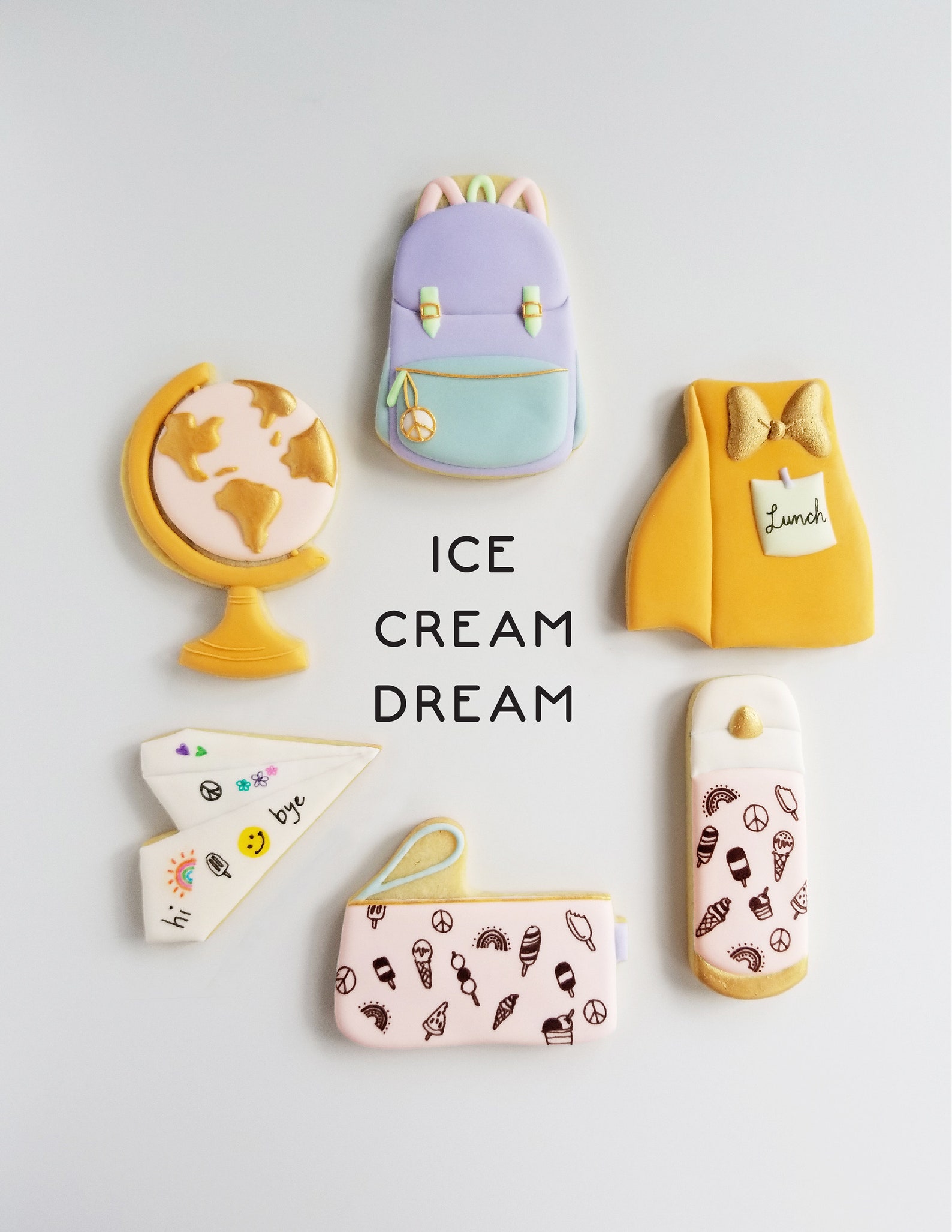 Back to School Cookie Decorating Workbook - Etsy