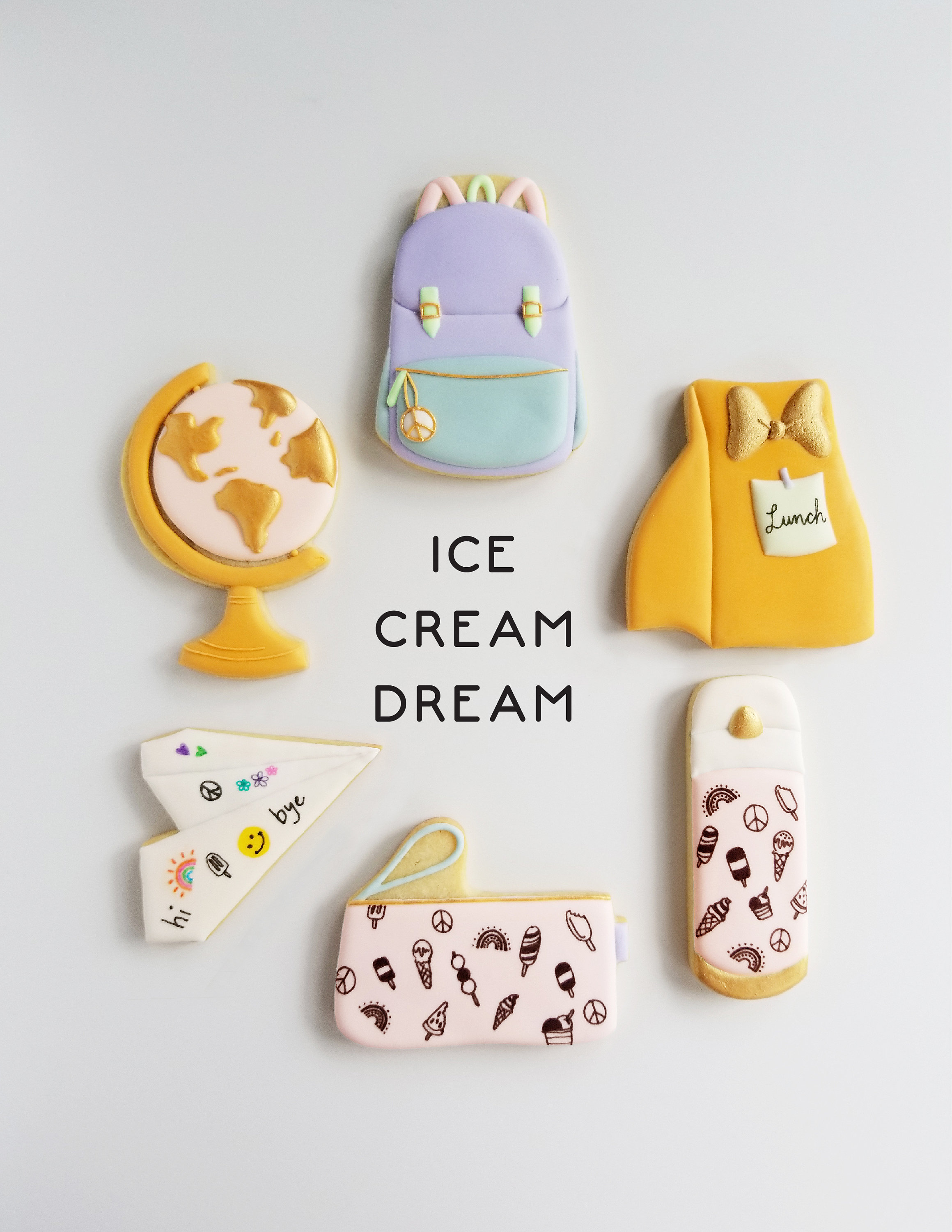 Back to School Cookie Decorating Workbook - Etsy