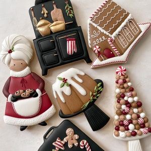 Mrs Claus' Bake Shop Cookie Decorating Tutorial Workbook - Etsy