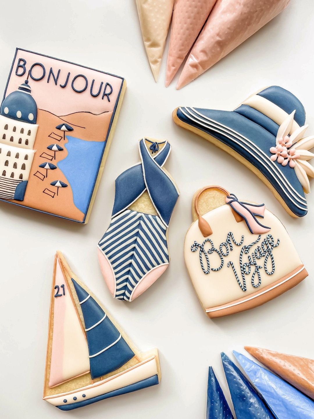 Riviera Cookie Decorating Workbook - Etsy