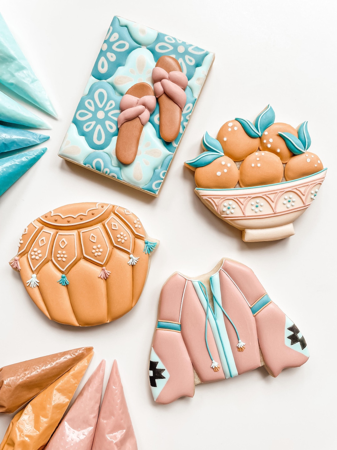 Bazaar Cookie Decorating Workbook - Etsy