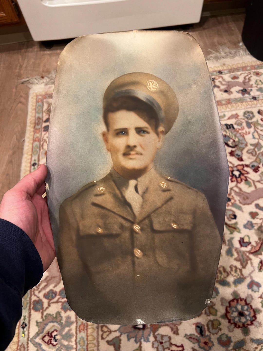 WW2 Original Army Colorized Portrait - Etsy