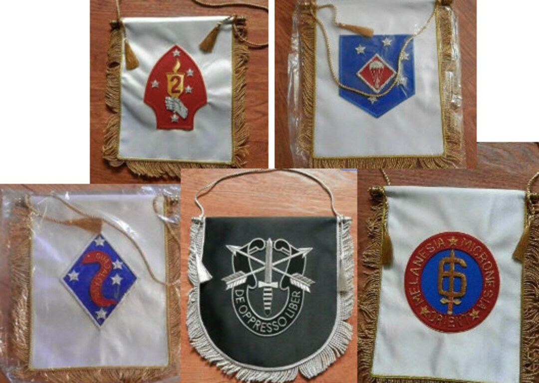 Marine Division Bullion Table Banner 1 Banner per Order - Etsy