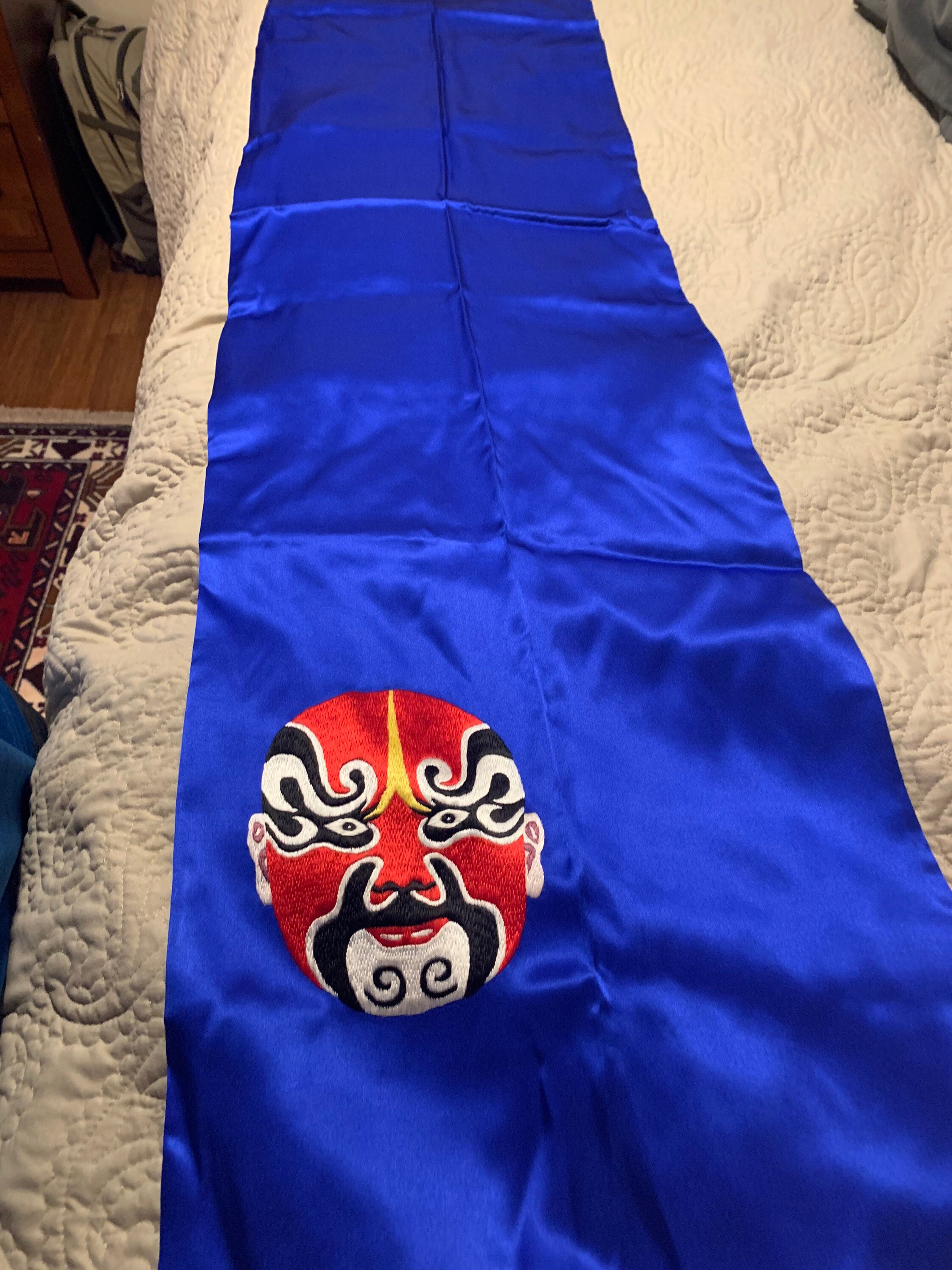 Suzhou China Hand Embroidered Silk Scarf - Etsy