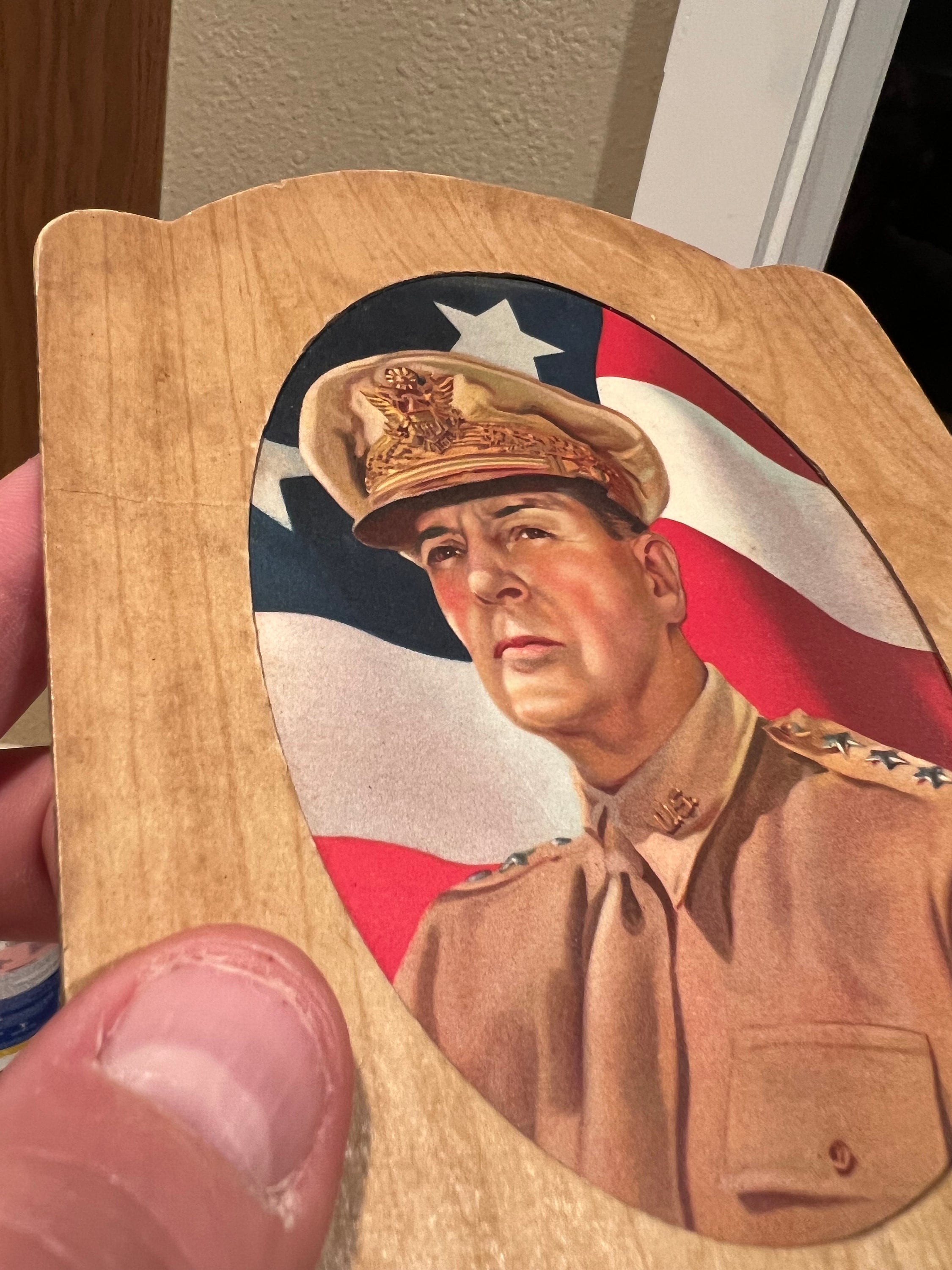 Vintage WW2 General Douglas Macarthur Portrait. Lithograph - Etsy