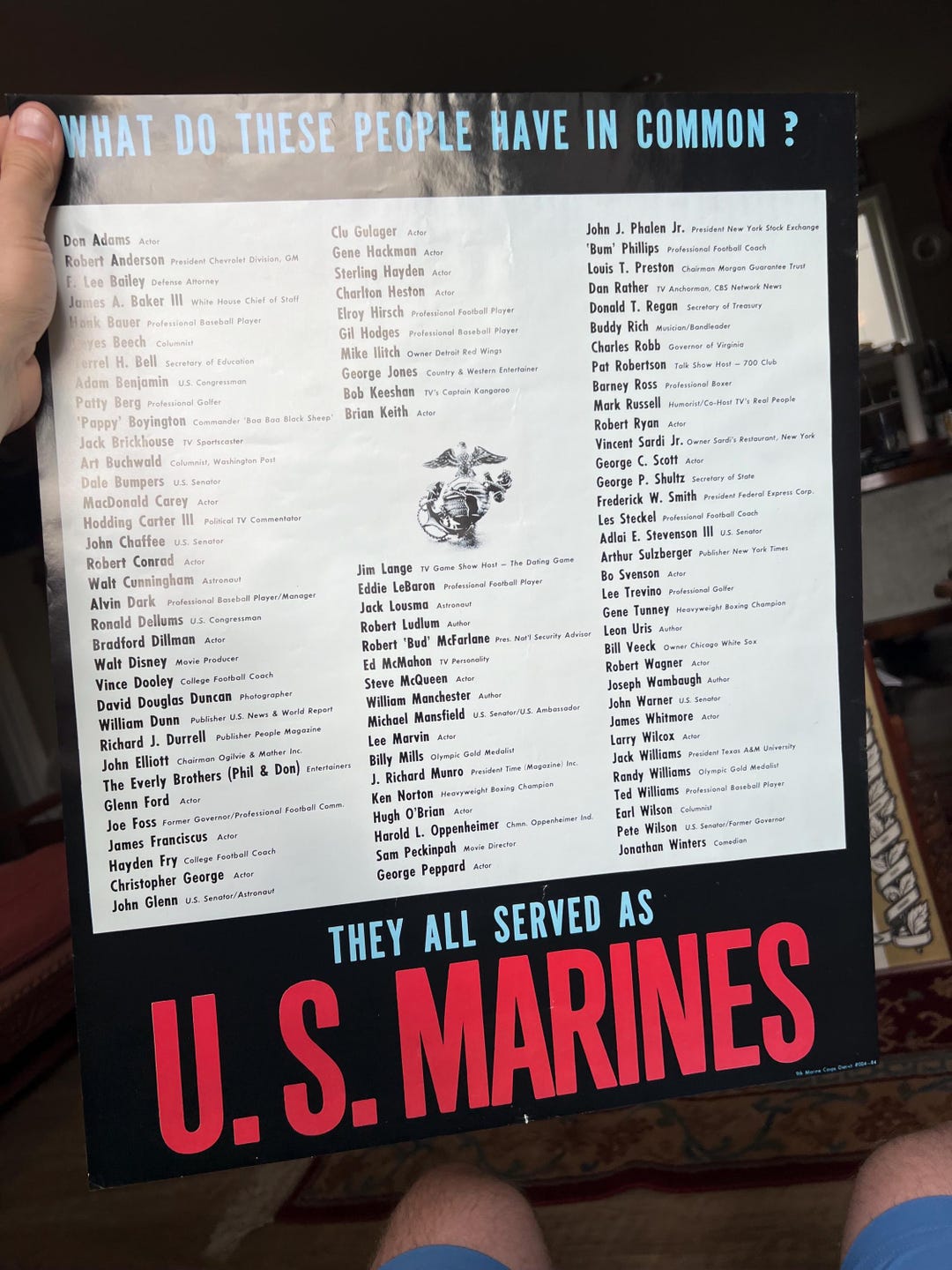 1984 USMC Recruitment Poster - Etsy