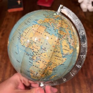 1983 Vintage Chinese Globe - Etsy
