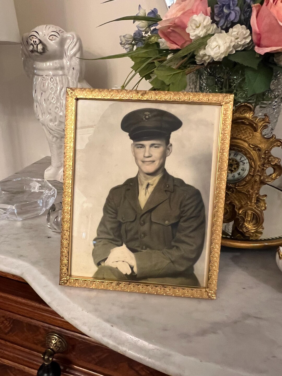WWII USMC Portrait - Etsy