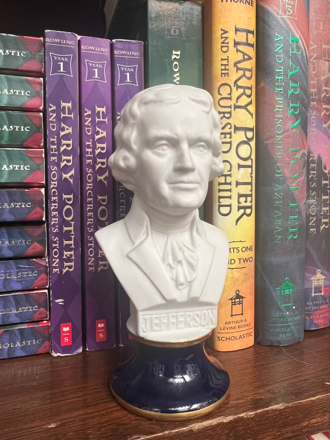President Tomas Jefferson Porcelain Bust - Etsy
