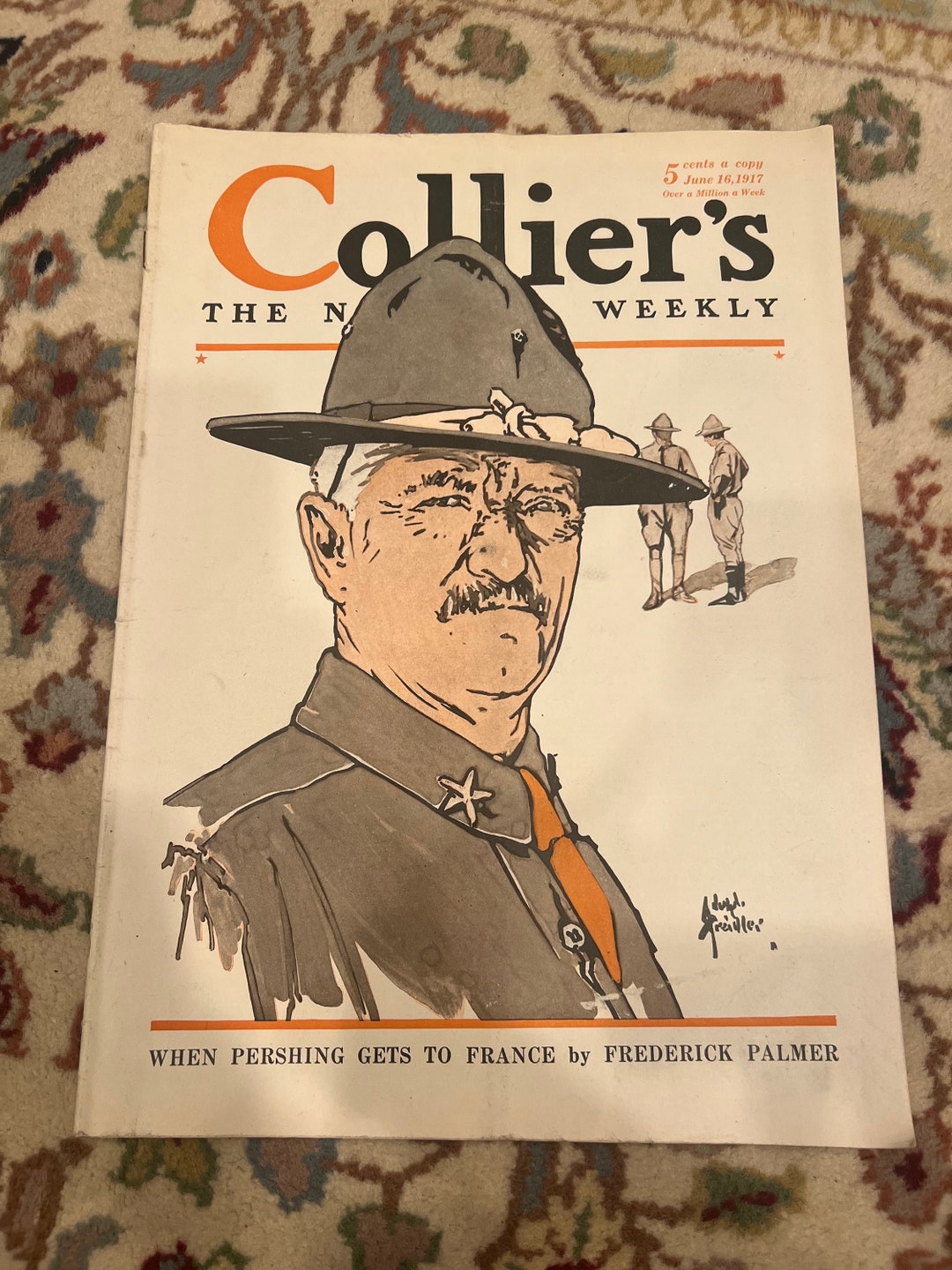 1917 Colliers WW1 Magazine - Etsy