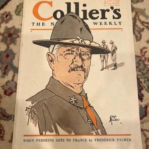 1917 Colliers WW1 Magazine - Etsy