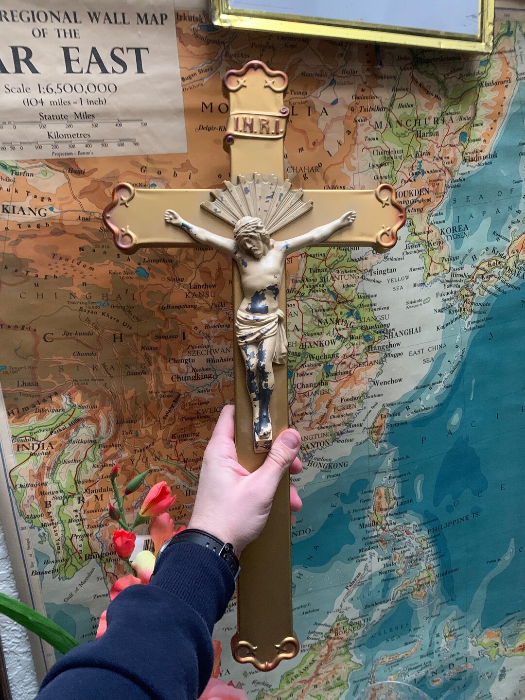 J P Foley USA Metal Catholic Christ. - Etsy