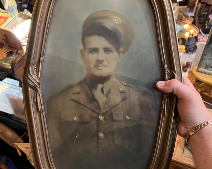 WW2 Original Army Colorized Portrait - Etsy