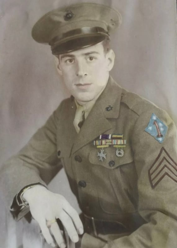 White Marine Uniform