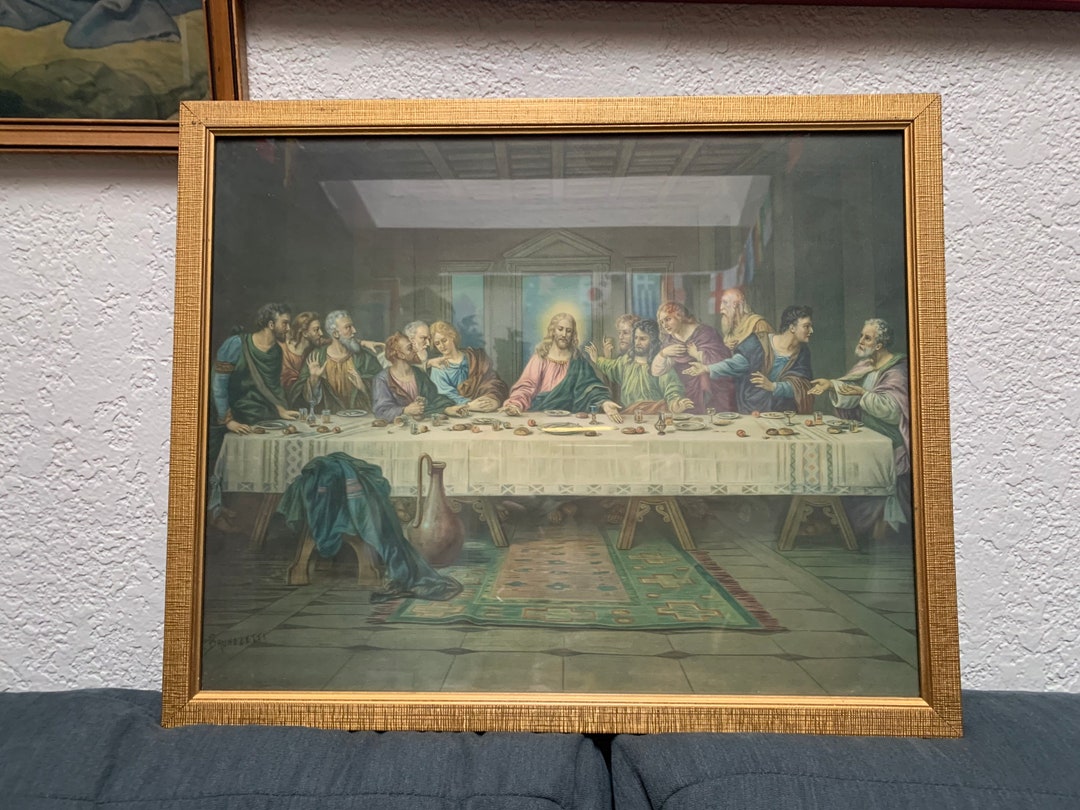 1930’s Brunozetti Last Supper - Etsy