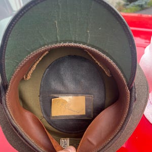 WWII USMC Marine Corps Enlisted Visor Cap or Hat W/ega Device - Etsy