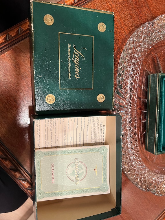 1961 Vintage Longines 1200 Box and Papers - Gem