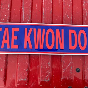 2001 Tai Kwan Do Sign - Etsy