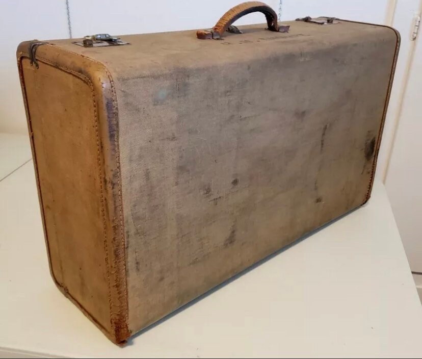 Rare Folk Art WW2 USMC EGA Suitcase W/ Hand Drawn Emblem - Etsy