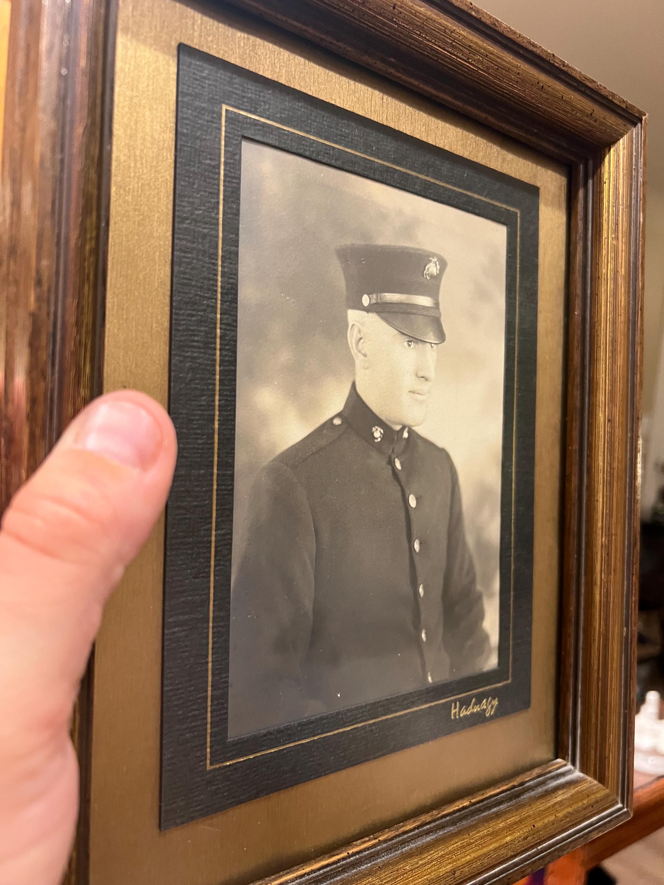 1920-30’s USMC Marine Corps Portrait - Etsy