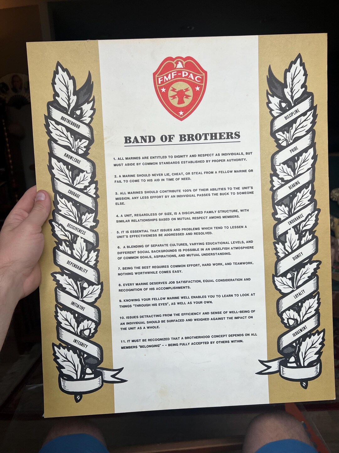 WW2 FMF-PAC Band of Brothers USMC Poster - Etsy
