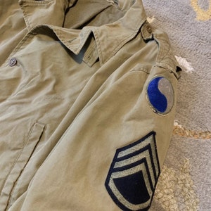 US WWII 29th Infantry Division Grouping M41 Uniform Field Gear Bring ...