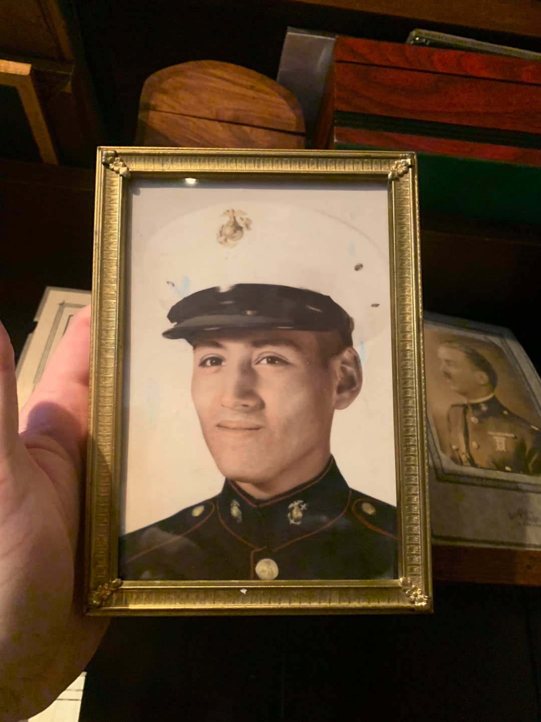 WW2 Era USMC Marine Corps Colorized Photo - Etsy