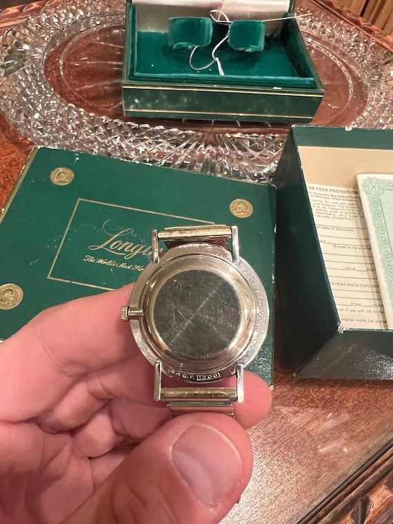 1961 Vintage Longines 1200 Box and Papers - Gem