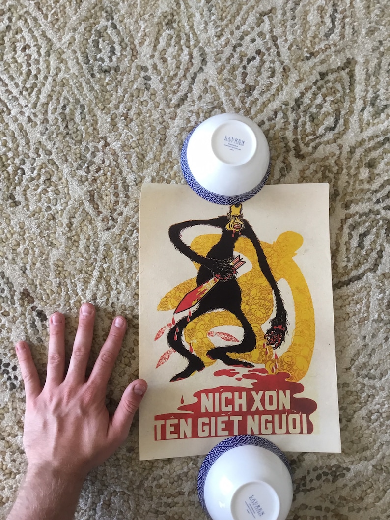 Vietnam War Poster - Etsy