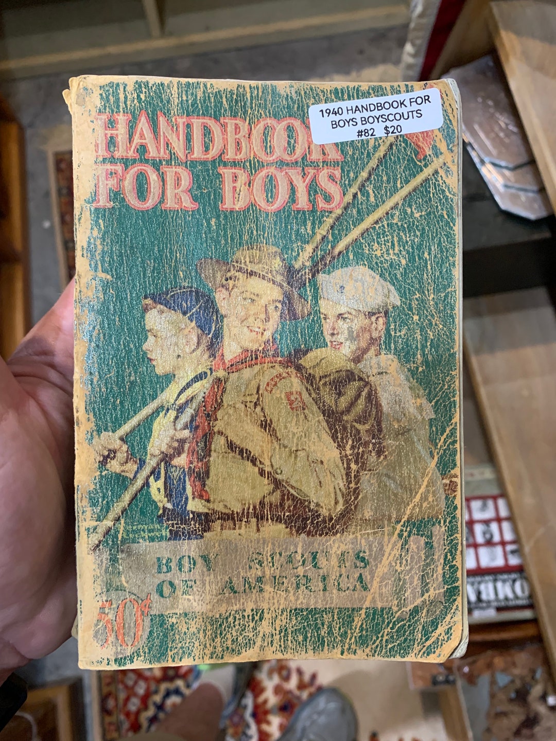 1940s Boy Scouts Book - Etsy