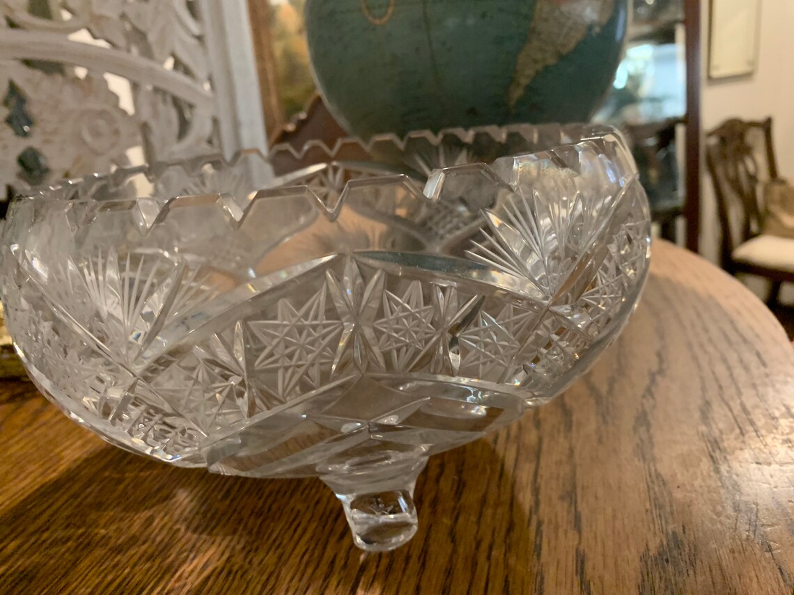 1950’s American Cut Glass - Etsy